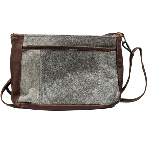 Myra Bag | Bags | Myra Bag Temptation Cowhair Brown Leather Crossbody ...